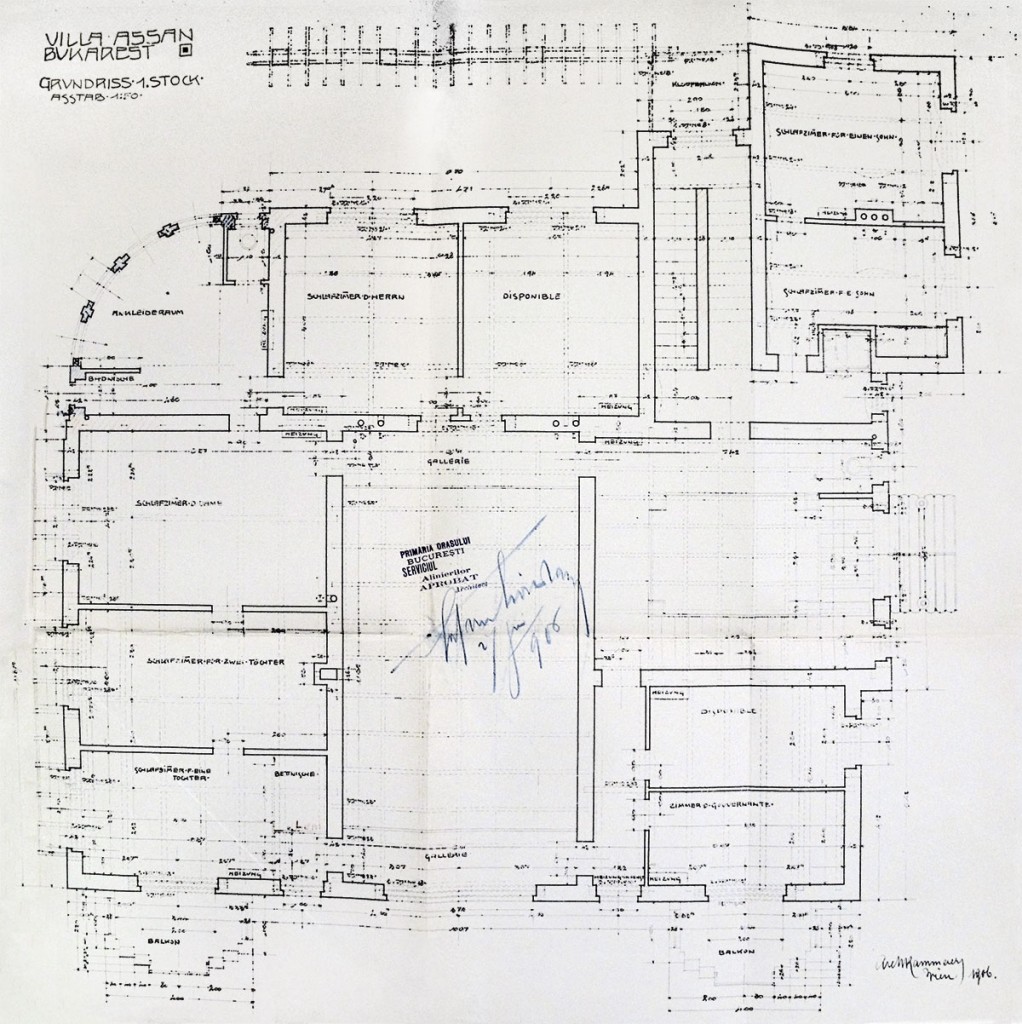 Vila Assan din strada Scaune - Arhitectura 1906 : Arhitectura 1906