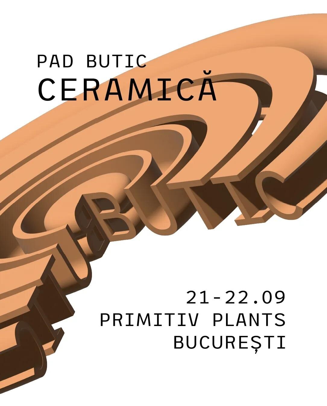 PAD BUTIC / CERAMICĂ